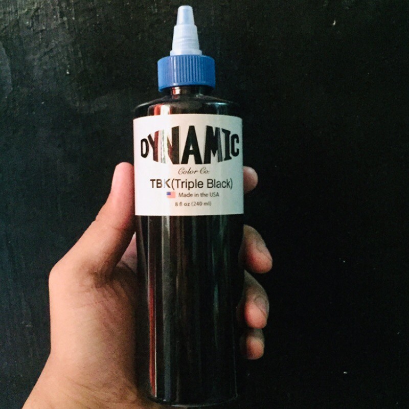 ♂ TATTOO INK DYNAMIC INKS "REFILL" !!! 1oz and 1/2oz (BLACK,TRIPLE ...