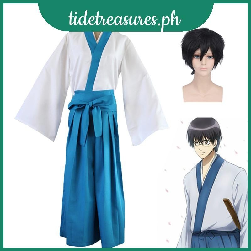 Dress Fancy Suit Gintama Shinpachi Shimura Cosplay Costume With Design ...