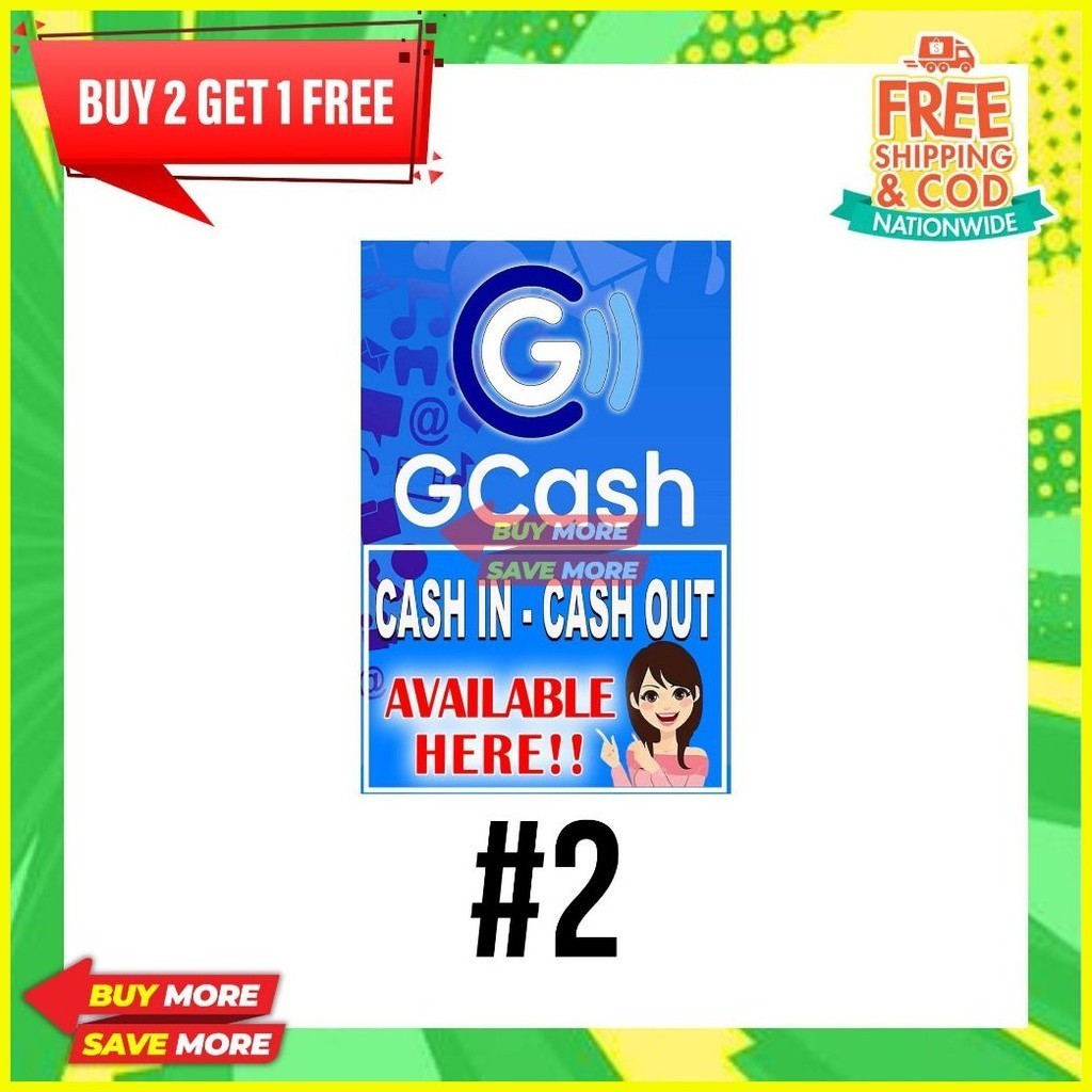 ♒ GCASH Tarpulin cash-in/cash-out TARP COD AVAILABLE AFFORDABLE ...
