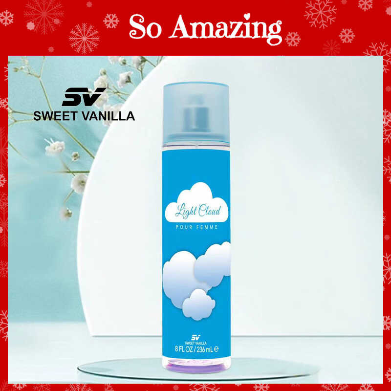Sweet Vanilla Fragrance katawan Mist 236 ml Pabango Light Cloud Perfume | Shopee Philippines