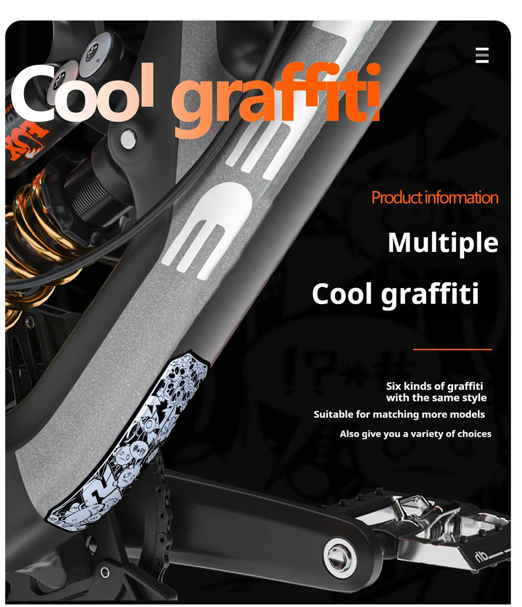 Bicycle Rack Protection Plate Bicycle Frame Protector Scratch-Resistant ...