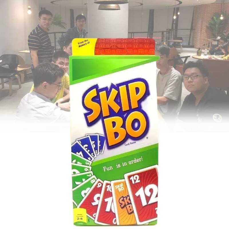 Classic Skip Bo Playing Cards Fun Interactive Game All For Ages ...