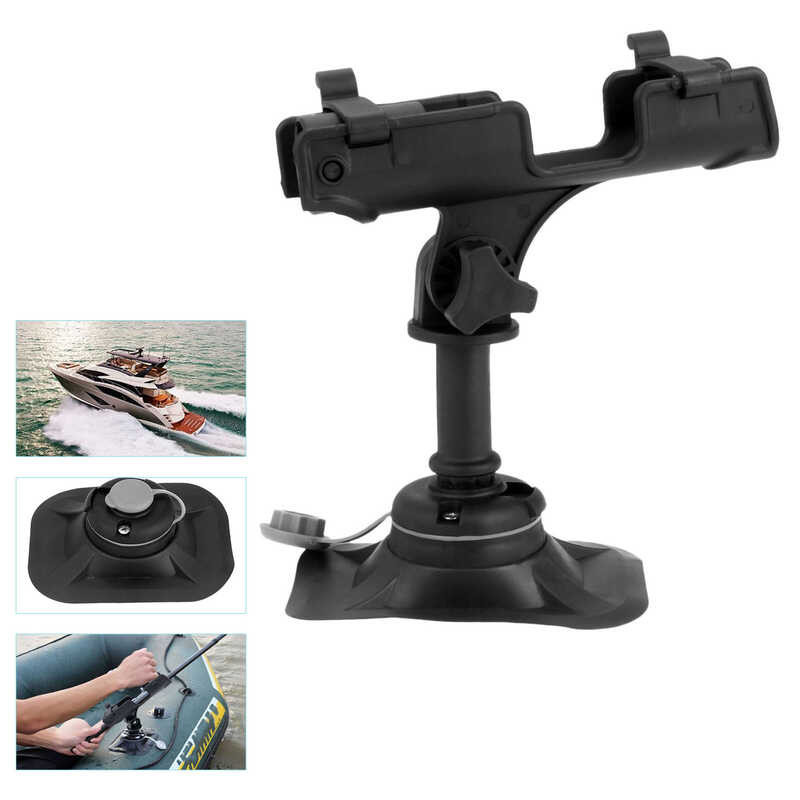 Plastic 360 Degree Adjustable Kayak Support Pole Stand Bracket Heavy ...
