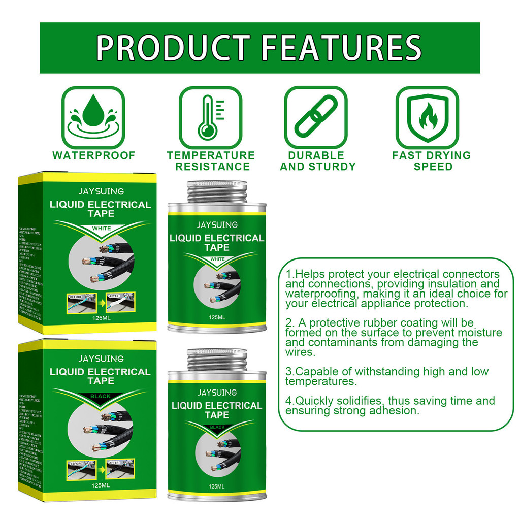 Electrician ulation tape waterproof joint protection liquid high temp ...