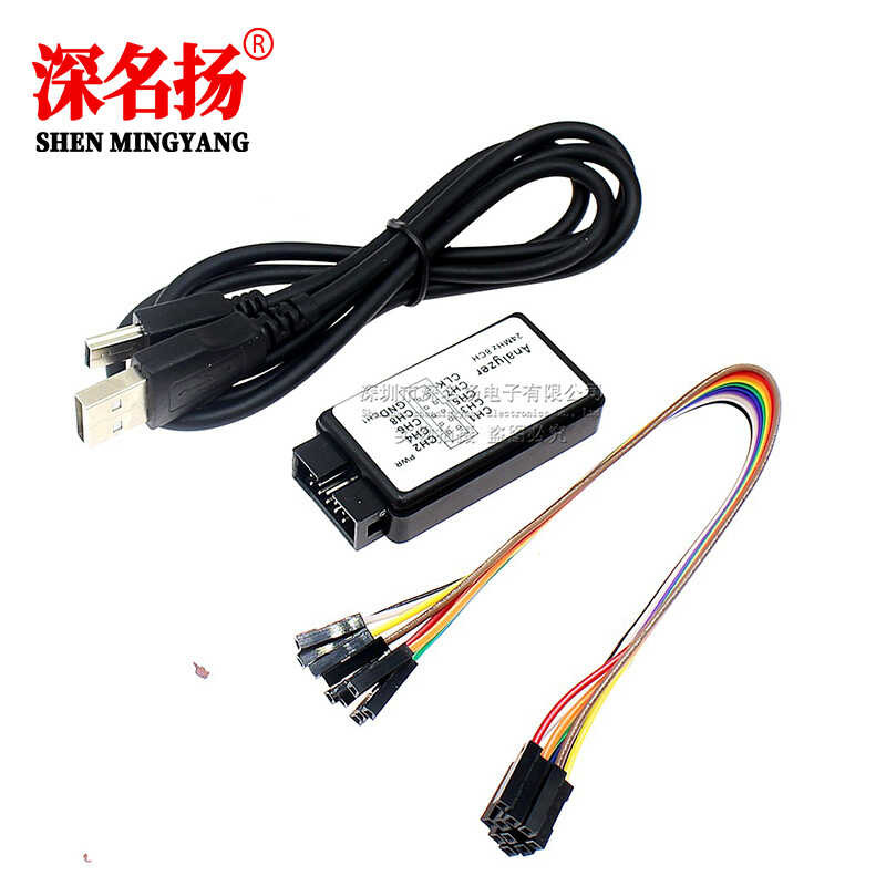 USB logic analyzer microcontroller na angkop para sa ARM FPGA debugging tool 24M sampling 8 ...