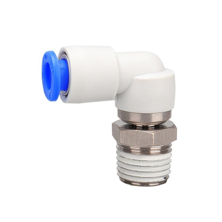High speed rotary joint pneumatic 360 degree tracheal thread KSL8- 03 right angle | Shopee ...