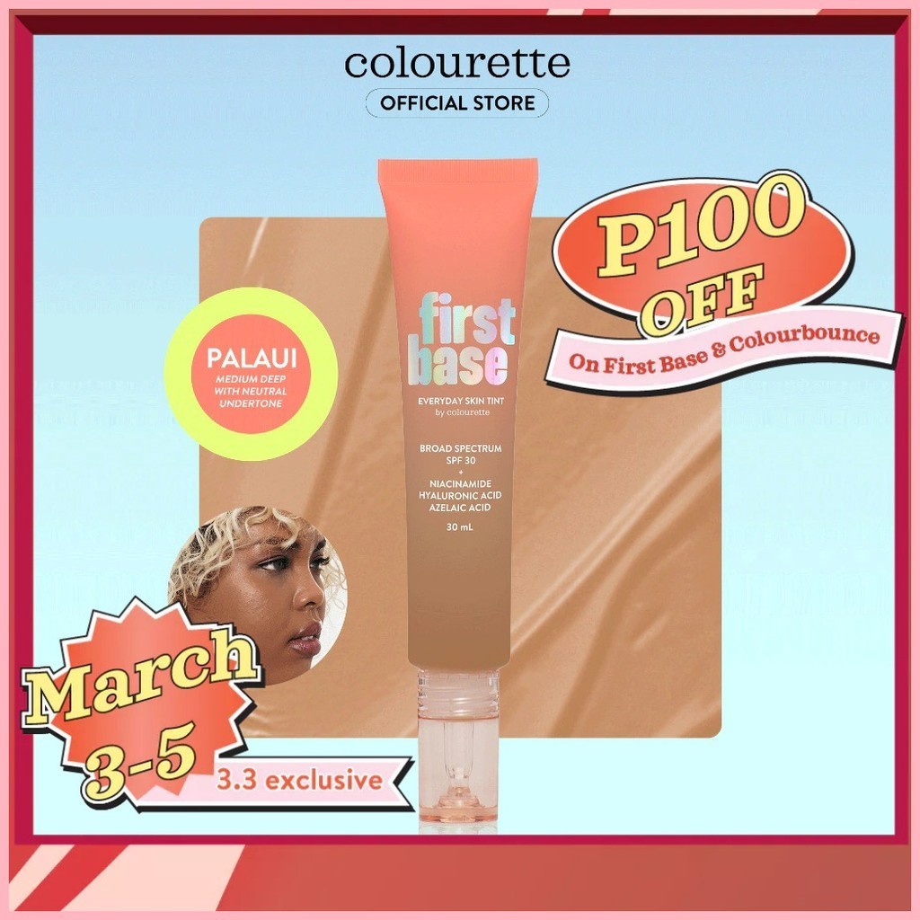 Colourette First Base Everyday Skin Tint SPF30 [Palaui] | Shopee ...