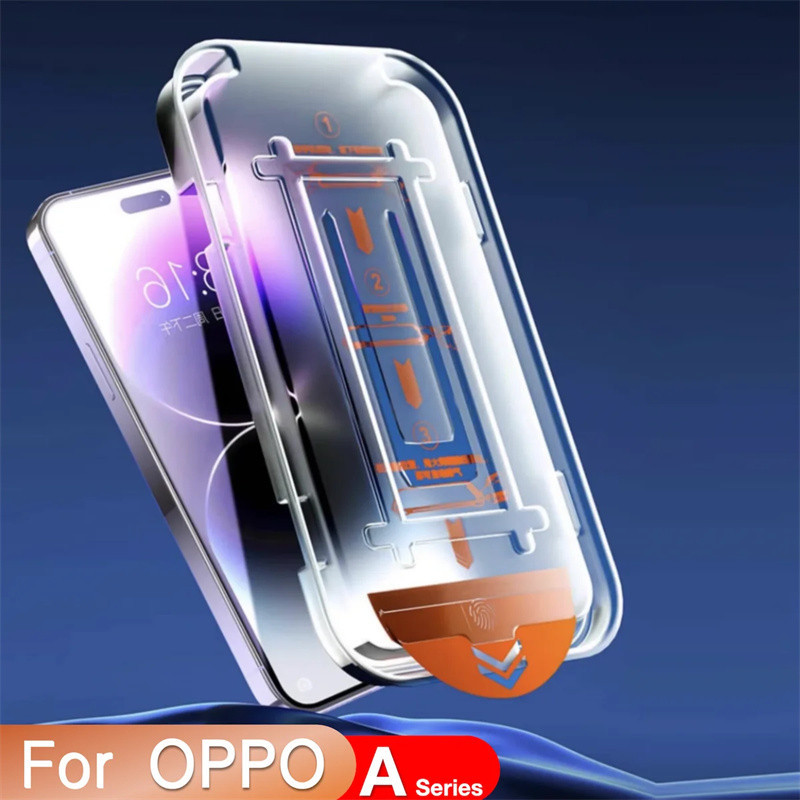 Dust Free Screen Protector For OPPO A5S A3S A9 A5 A11 A8 A12 A15 A16 ...