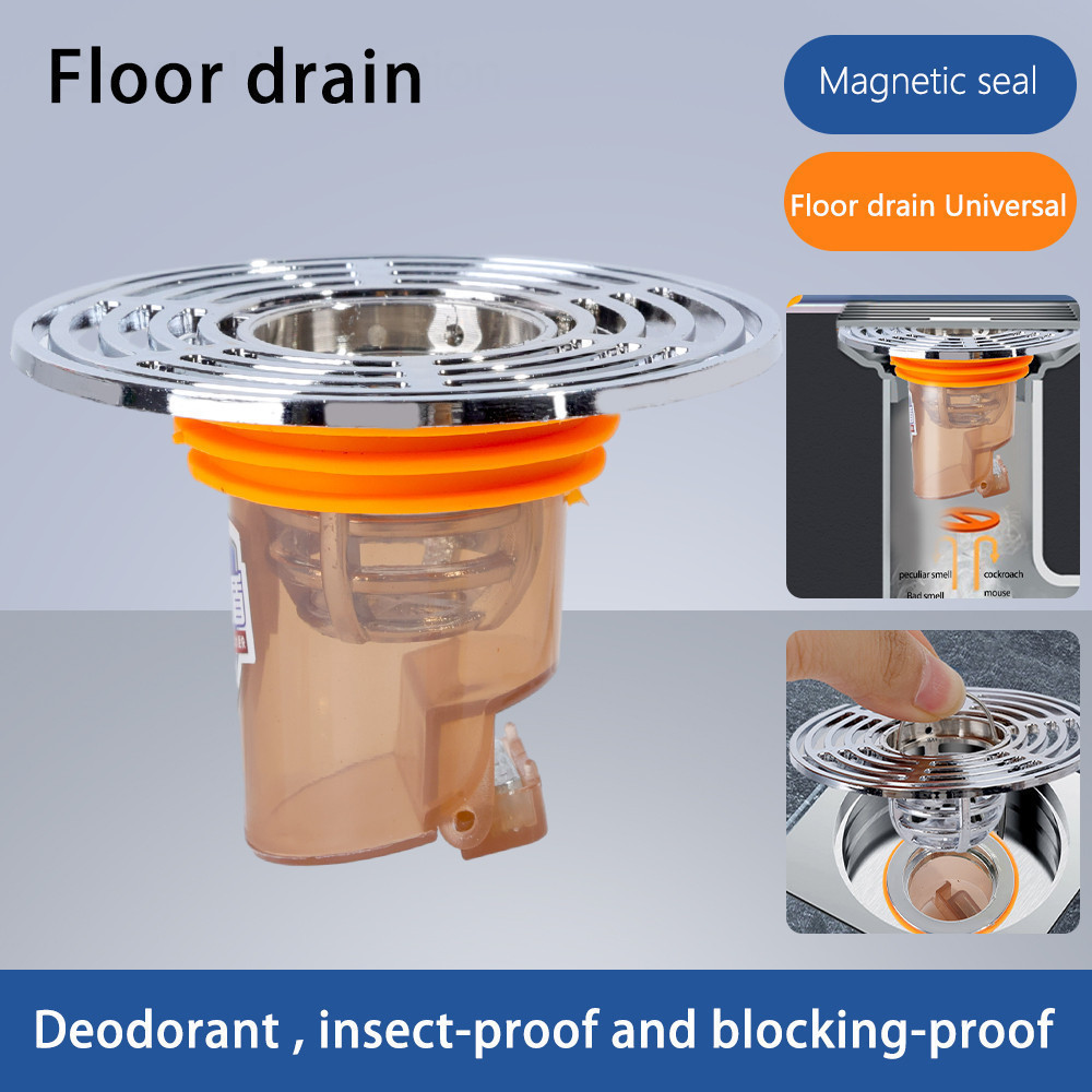1/3Pcs Toilet Deodorizer Strainer - Floor Drain Plug - Sewer Floor ...