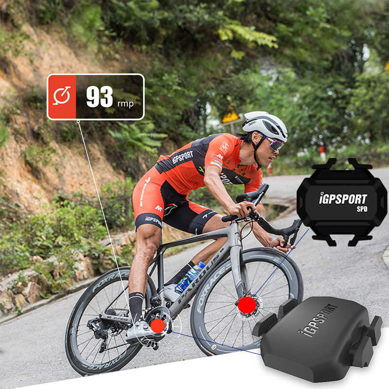 IGPSPORT Cycling ♚ Devices Cadence Sensor Cad70 Speedometer Spd70 Para ...
