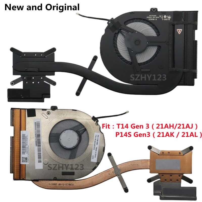 Na Bagong Orihinal CPU Cooling Fan Cooler Heatsink Radiator Para Sa ...