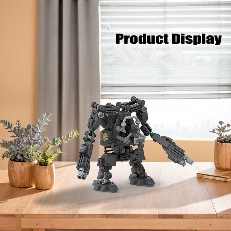 Maglikha Ng Pelikula Ang Matrixed-Robot APU Ideas Mech Combat Building Blocks Bricks Model Kits ...