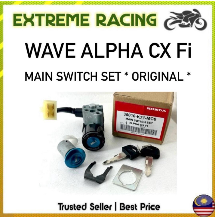 Ignition Main Switch Set Local & 35010-K71-MC0 Mainswitch Suis Key ...