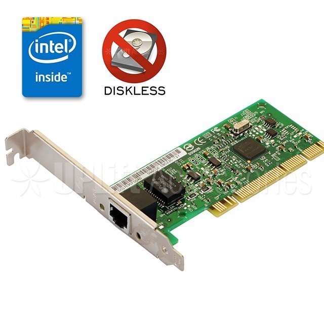 ☎ Intel Diskless Gigabit 10/100/1000Mbps LAN Card with PXE Bootrom for ...