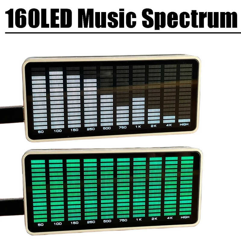 Music Ak1016 Spectrum LED Audio Level Indicator Pickup Rhythm Light ...