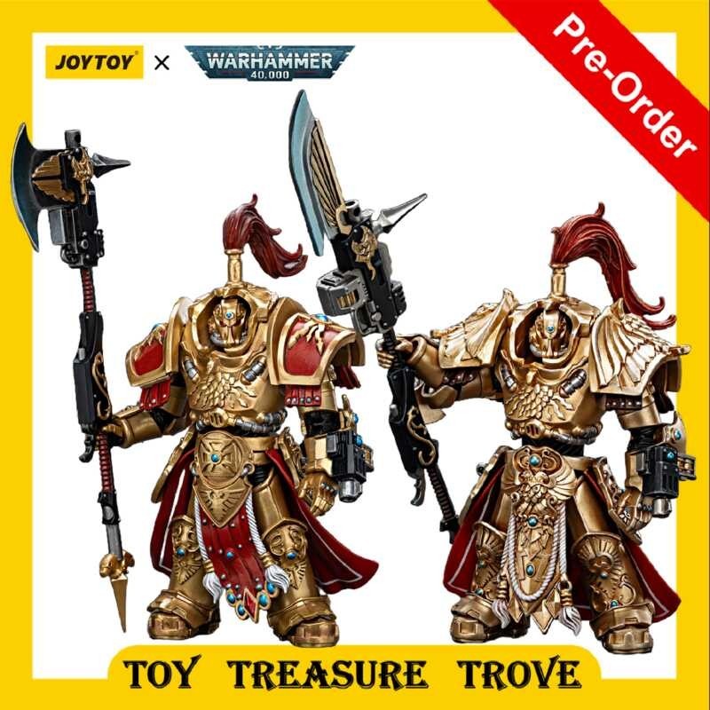 [Ipagsunod] JOYTOY 40K 1/18 Action Figure New Adeptus Custodes Allarus ...