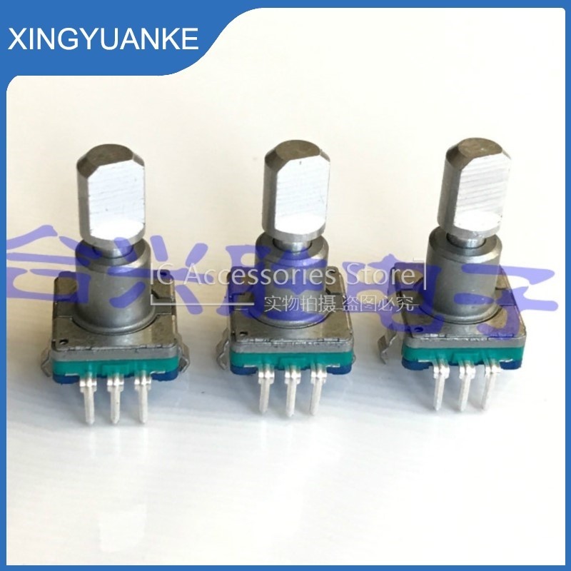 1Pcs/Lot EC11 Type Encoder With Switch 18 Positioning Car Audio DVD ...