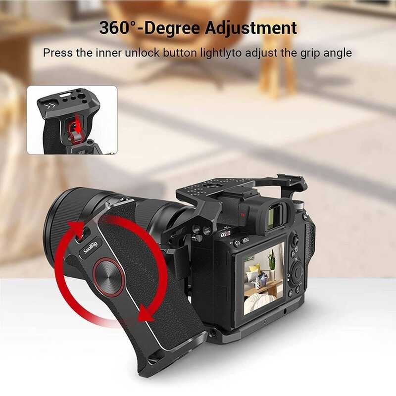 Smallrig Push-Button Pagputol Handle Gamit Ang Fast Release Built-In ...