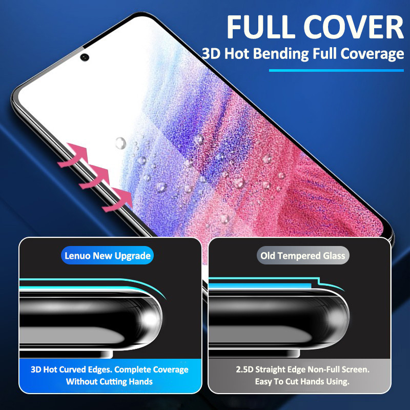 Lenuo Tempered Glass For Honor 400 400 Pro 5G 1~3 PCS Full Explosion Proof Complete Cover HD ...