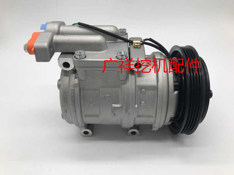 Doosan Daewoo excavator air conditioning compressor Doosan DH150 220-5 ...