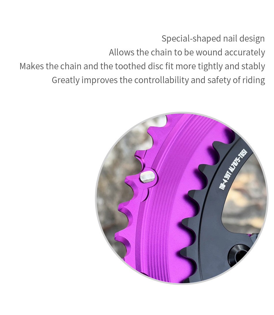 pass quest 110BCD 2by Chainring for 105 R7100 Ultegra R8100 Shimano ...
