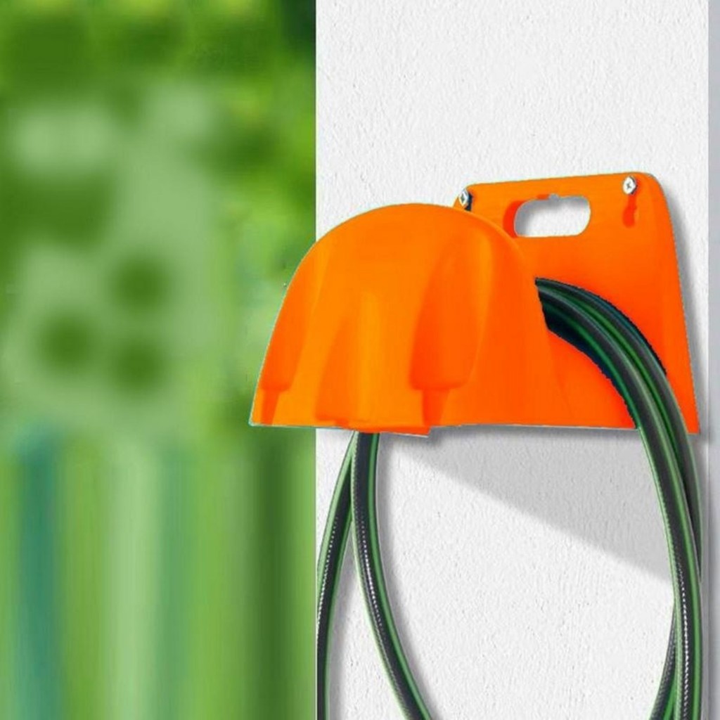 Garden Hose Holder Wall Mounted Hose Pipe Storage Holder Pipe Hose Rack ...