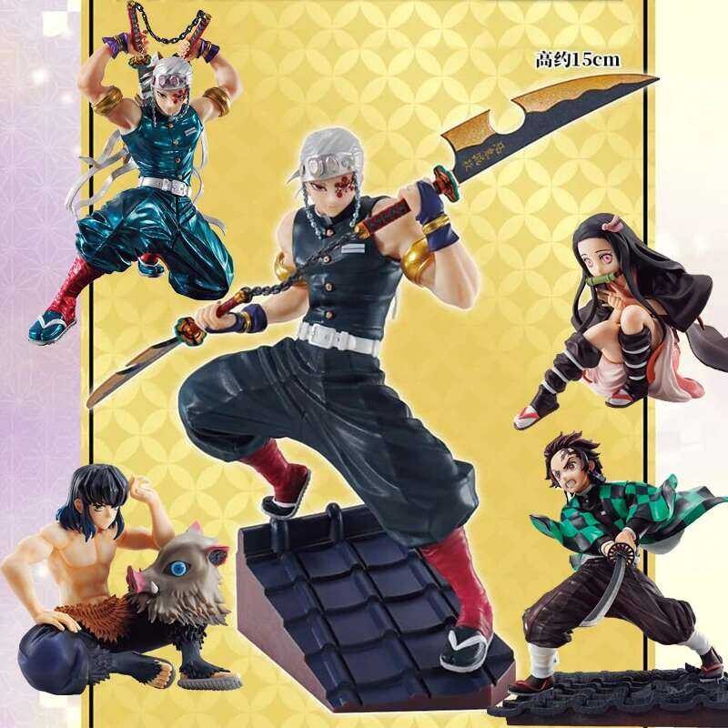 Original Demon Slayer Anime Ichiban Kuji Uzui Tengen Pvc Figurine ...