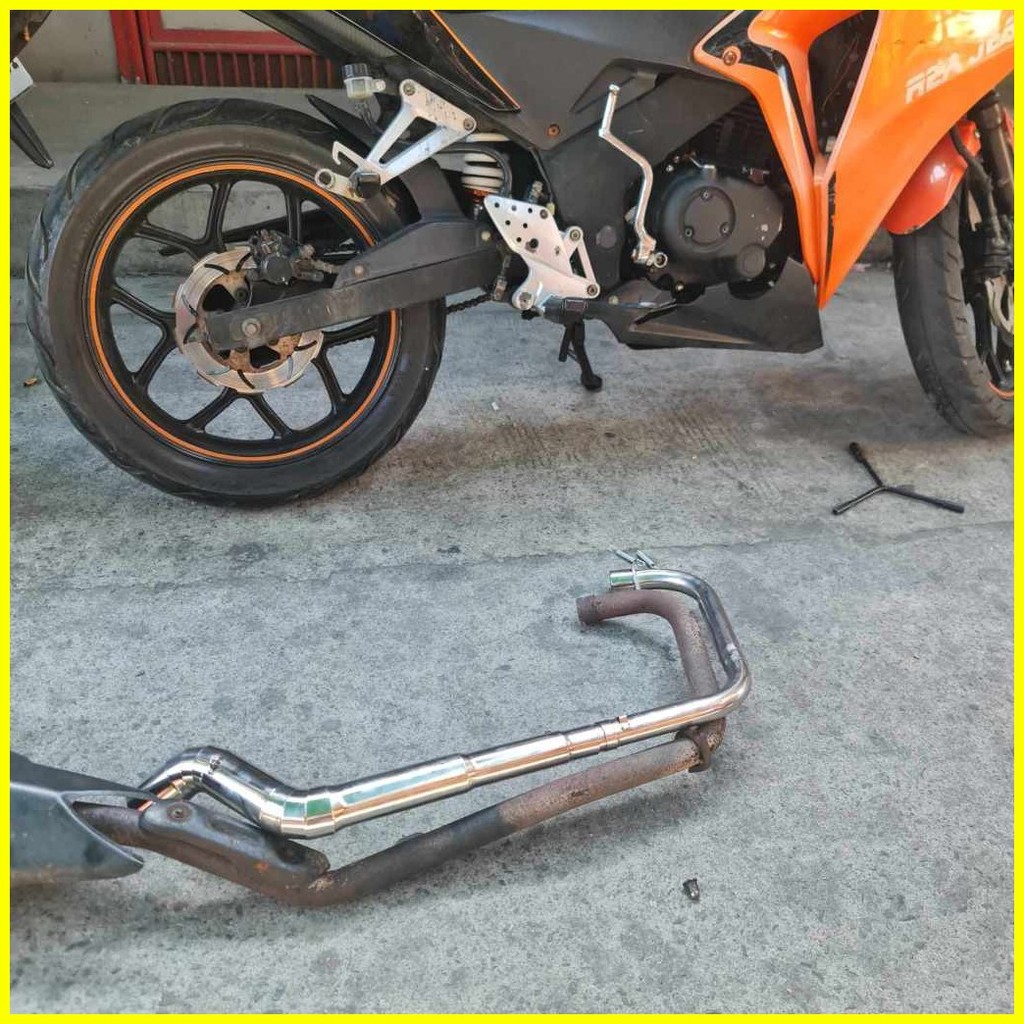 Rusi gamma stainless big elbow for 51mm | Shopee Philippines