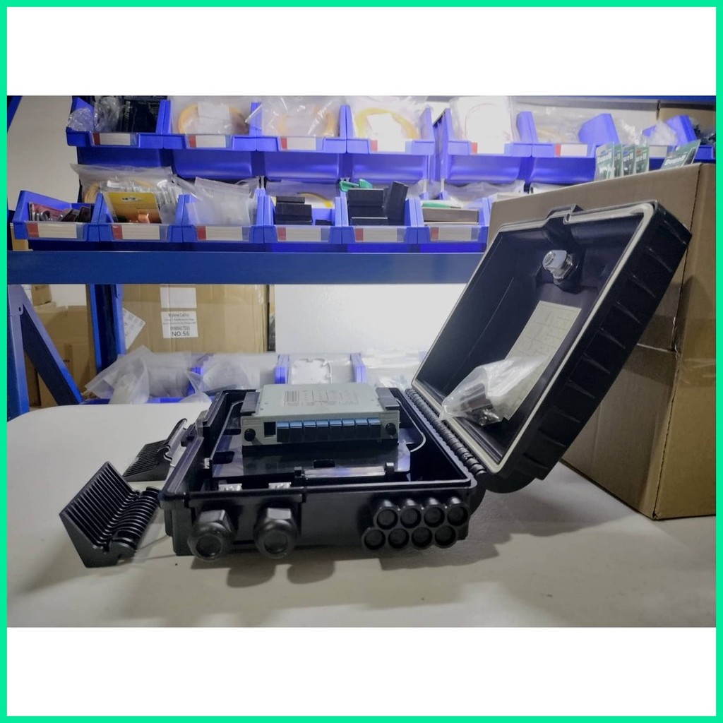 ⚾︎ NAP BOX 16 PORTS 8 PORTS FTTH NAP BOX TERMINATION BOX CASSETTE TYPE ...