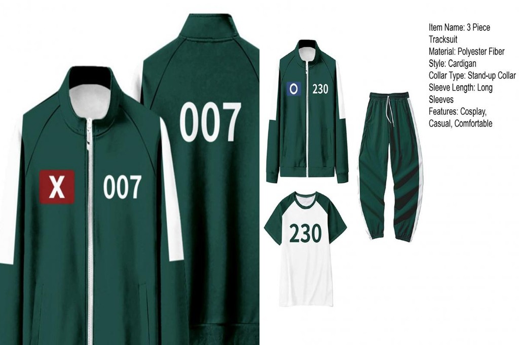 Yu Cosplay Sports Suit Neutral Sports Outfit Korean Style Cosplay ...