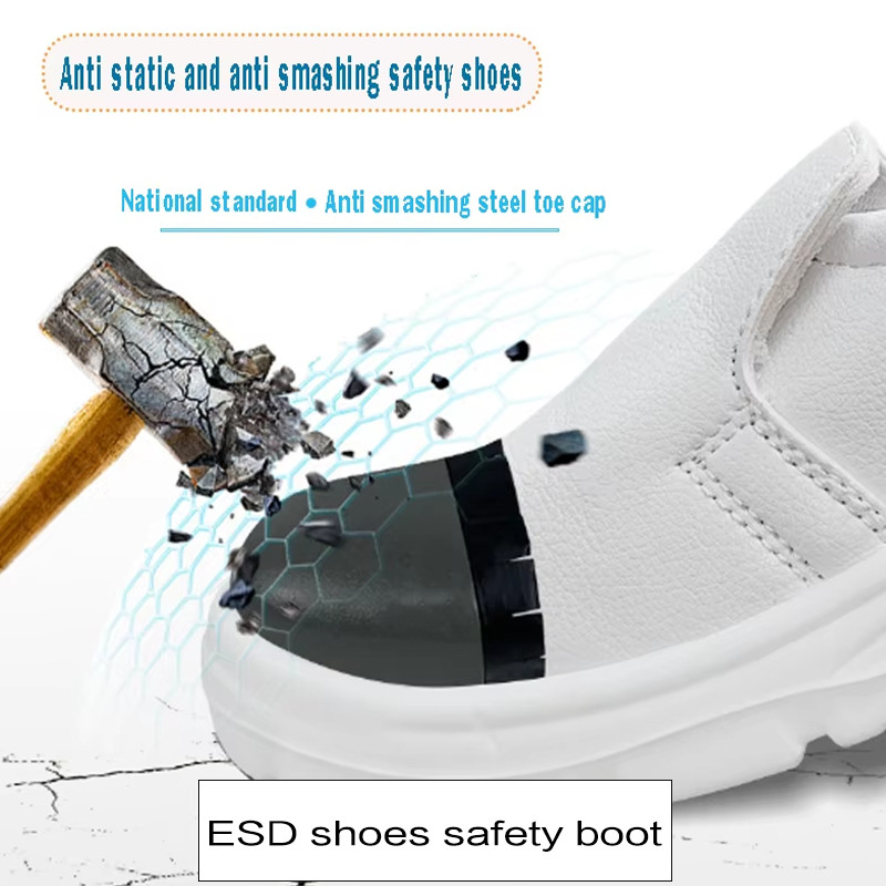 1 Pair ESD Anti-static Safety Shoe Unisex Safety ESD Shoe ESD Shoes ...