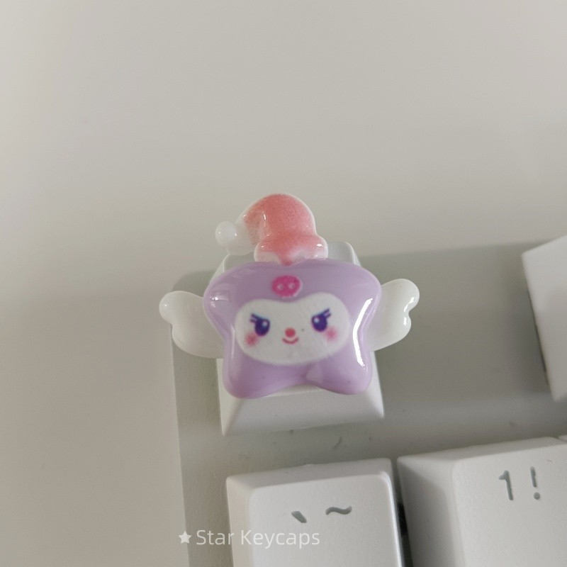 Cute Sanrio Little Angel Kurumi Keycap DIY Personalized Keycaps for ...