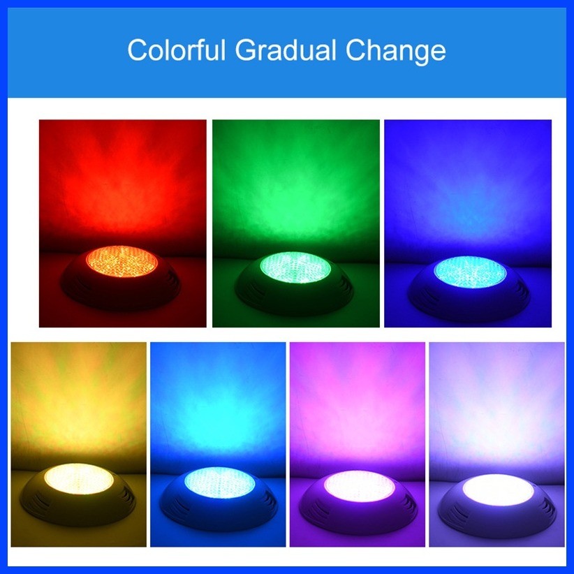 ∱ Swimming pool lights underwater RGB LED waterproof IP68 spot light Fountain Bathtub Jacuzzi A ...