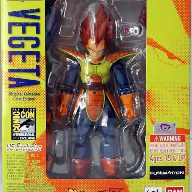 SHF Anime Dragon Ball Z Super Hero Vegeta Ssj4 Goku Action Figure 15Cm ...