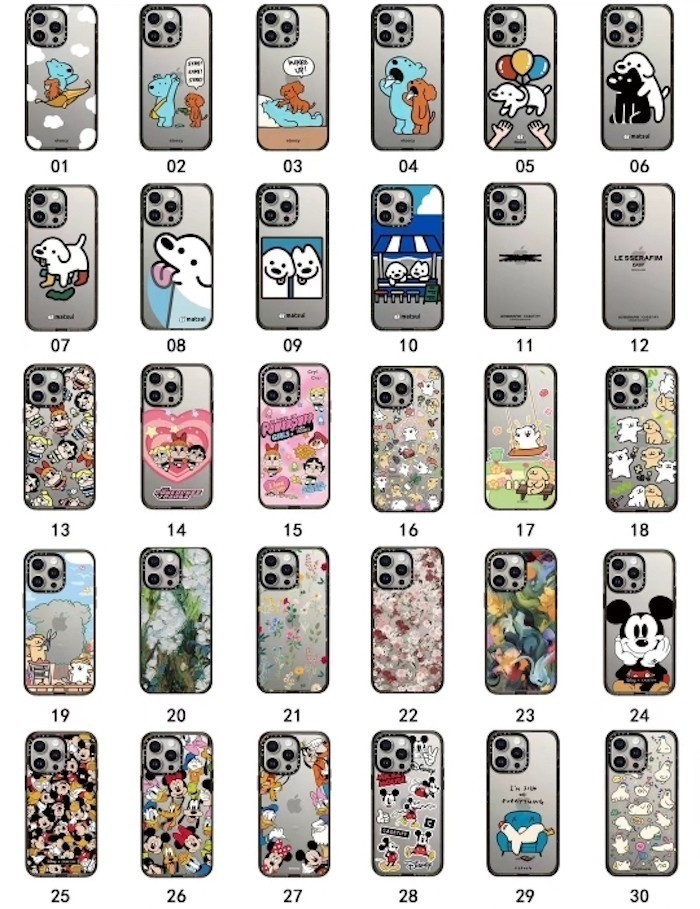 POPMART The Powerpuff Girls Impact 2.0 Clear Hard Casetify Phone Case ...