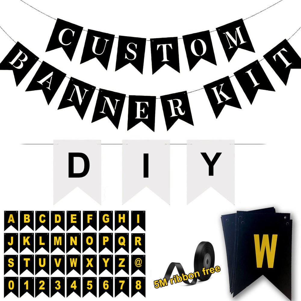 Letter Banners Costumized Banner Name Graduation Party Personalized DIY ...