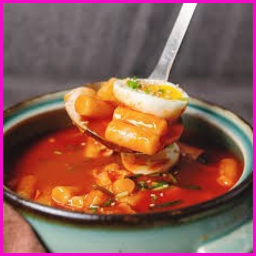 [Ottogi] Korean soup rice cake Tteokbokki with fish cake for 2 (426g ...