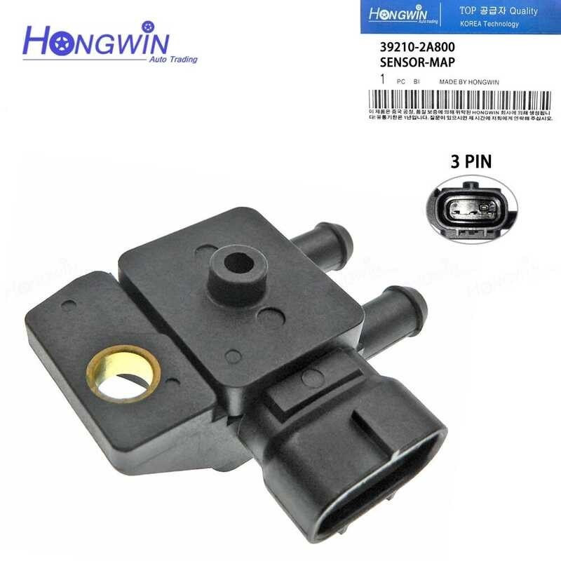 Sensor 39210-2A800 Bagong DPF Differential Pressure Sensor Para sa ...