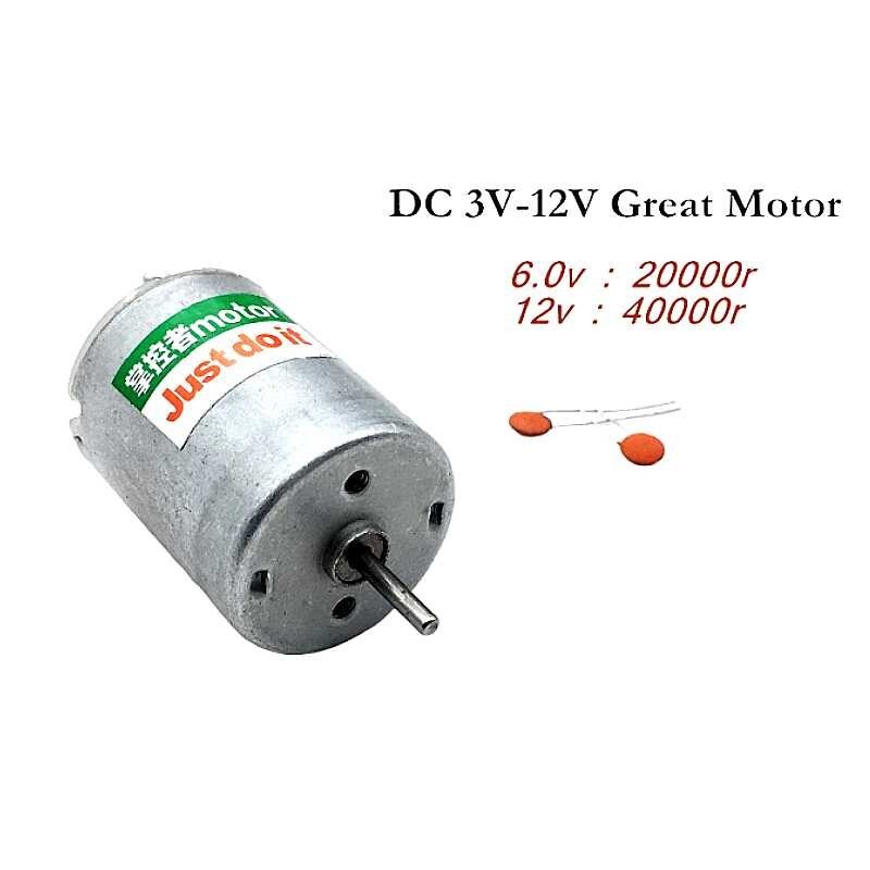 R280 Motor,Diy Toy,RC Car/Boat Model Motor DC 3V - Copper Bearing Motor ...