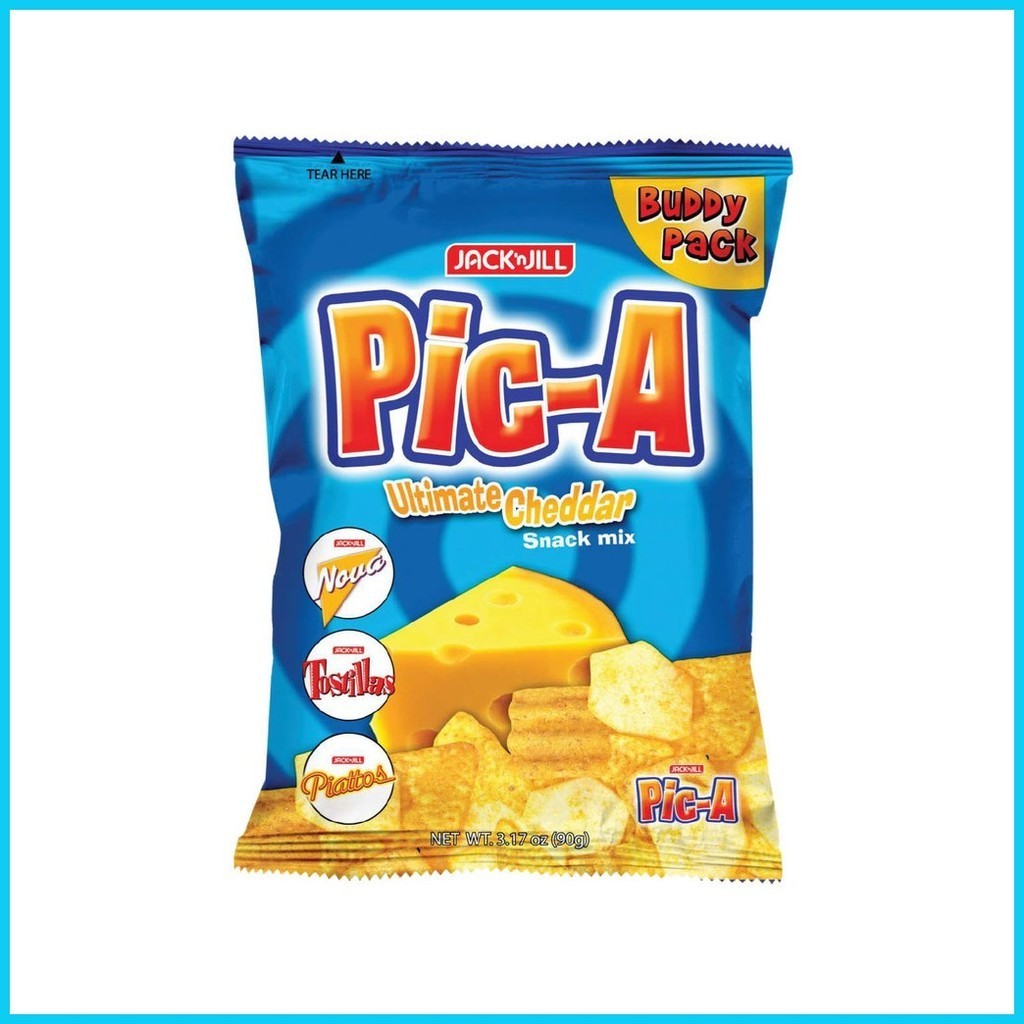 Pic-A Ultimate Cheddar Snack Mix 90g | Shopee Philippines