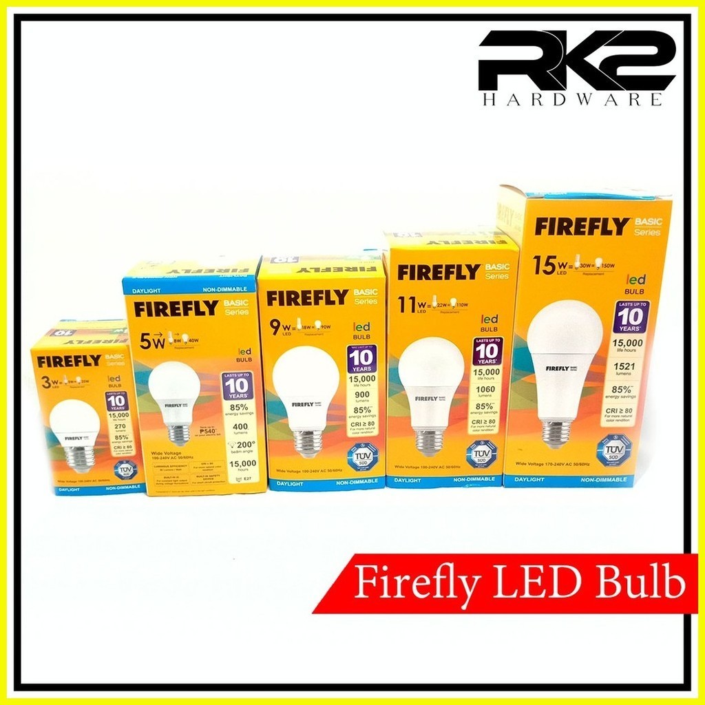 ♀ Firefly LED Bulb (3 watts, 5 watts, 9 watts, 11 watts, 15 watts ...