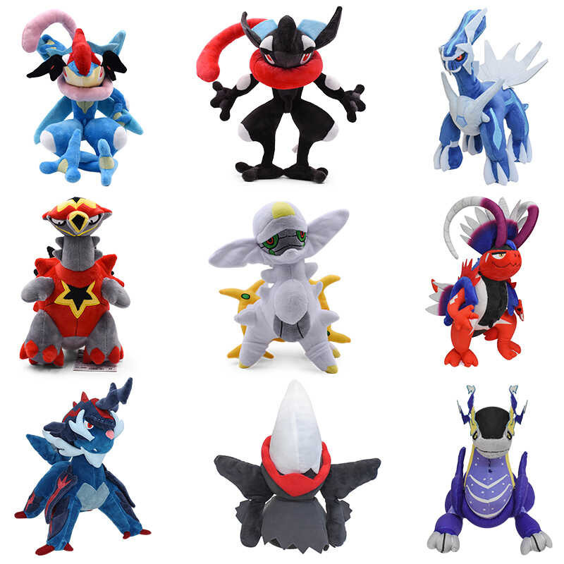 Arceus Dialga Darkrai · Plush Toys Koraidon Miraidon Turtonator Shiny ...