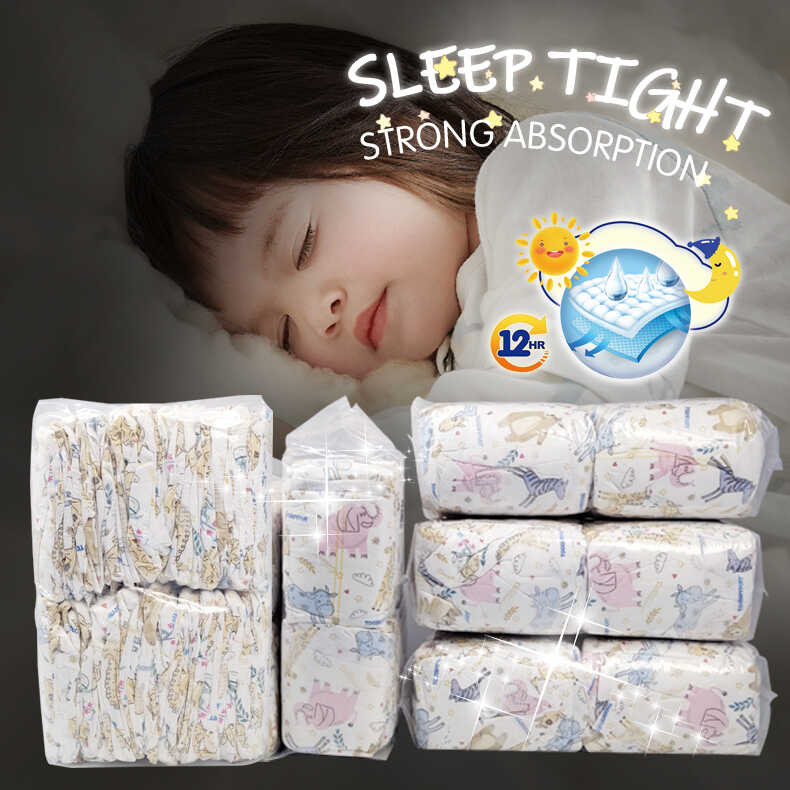 50pcs Baby Diaper Korea Ultra-thin Diapers Newborn diaper S M L XL | Shopee Philippines