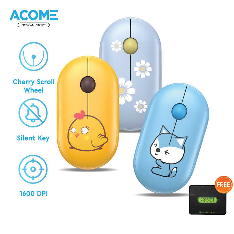 M230 Cherry Scroll Cute design, Silent click, compact, convenient ...