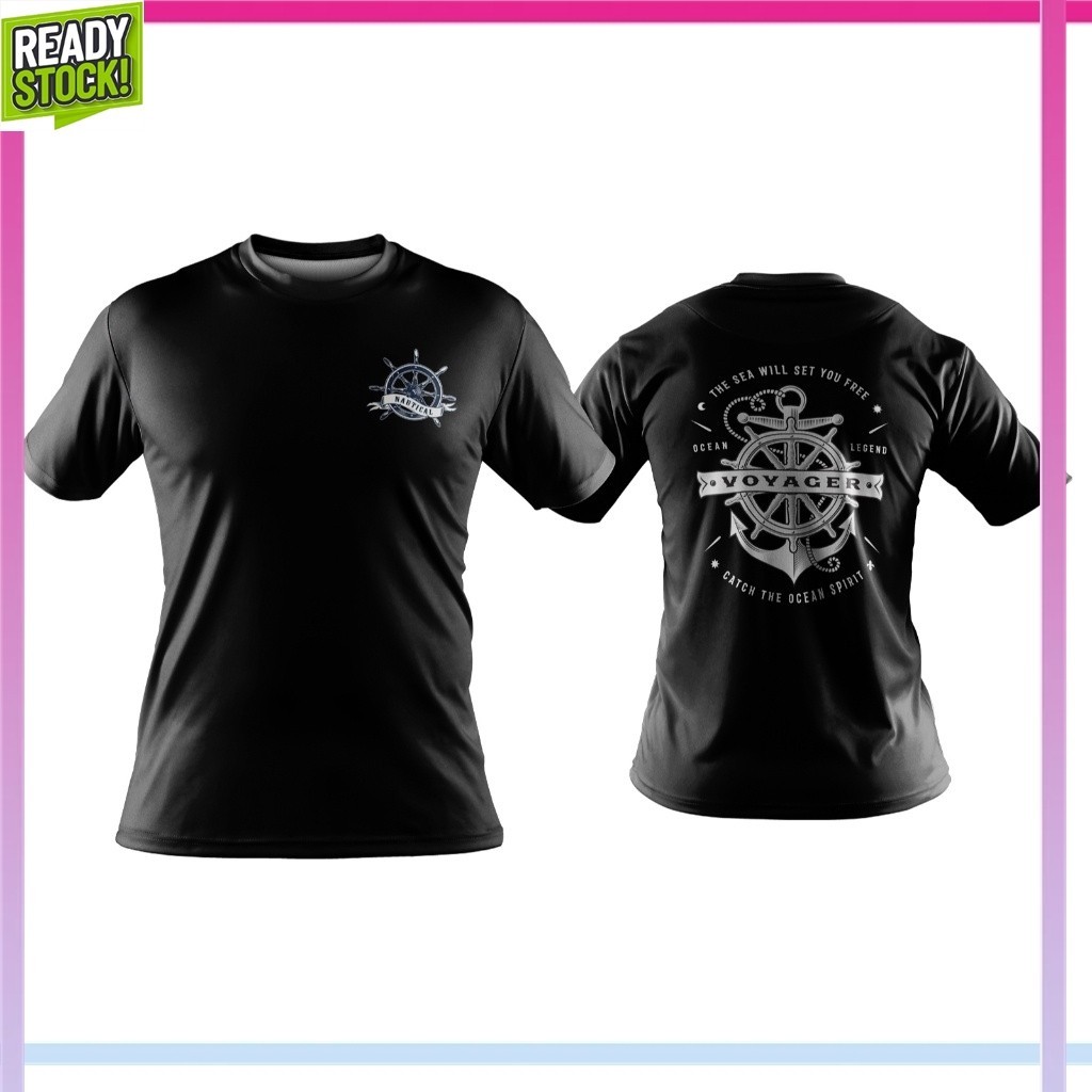 Marine Nautical and engineering TShirt Microfiber Baju Jersi Seaman ...
