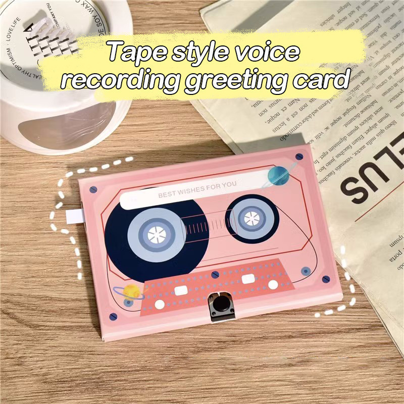 Voice Recording Card Creative Voice Greeting Cards Valentine's Day Gift ...