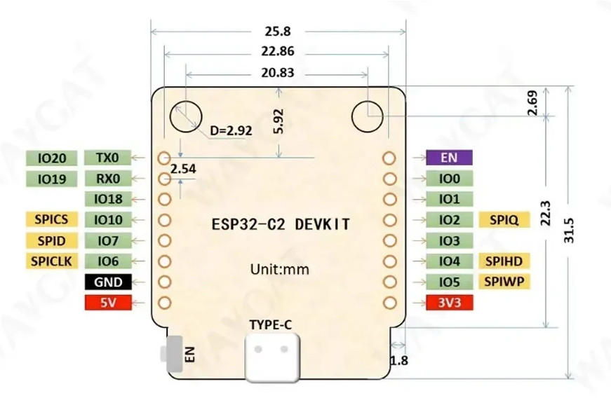 Wemos D1 Mini Esp8266 Esp32 Esp32 C2 Espc2 12 Devkit Serial Wifibluetooth Ch340g Esp8684 