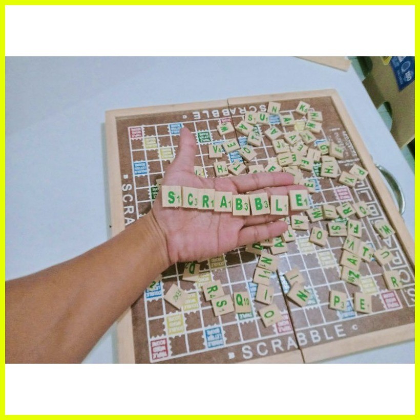 ๑ scrabble ordinary tiles only/ note:tiles lang po ito walang board na ...