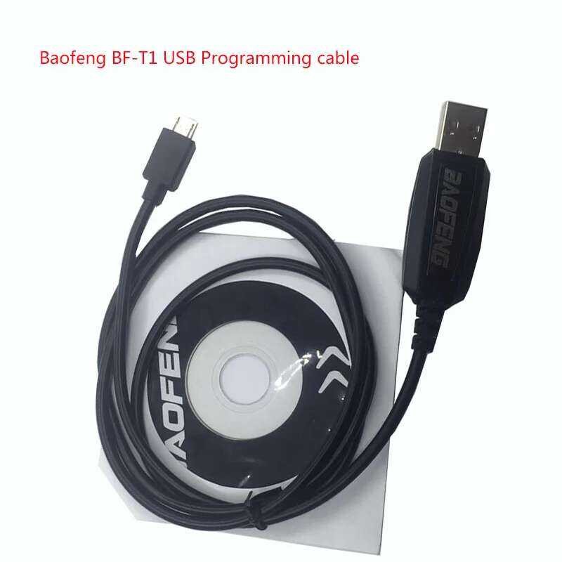 NEW 3 6 Original BAOFENG Accessories Computer USB Programming Cable For Bf-T1 Bf T1 Mini Radio ...