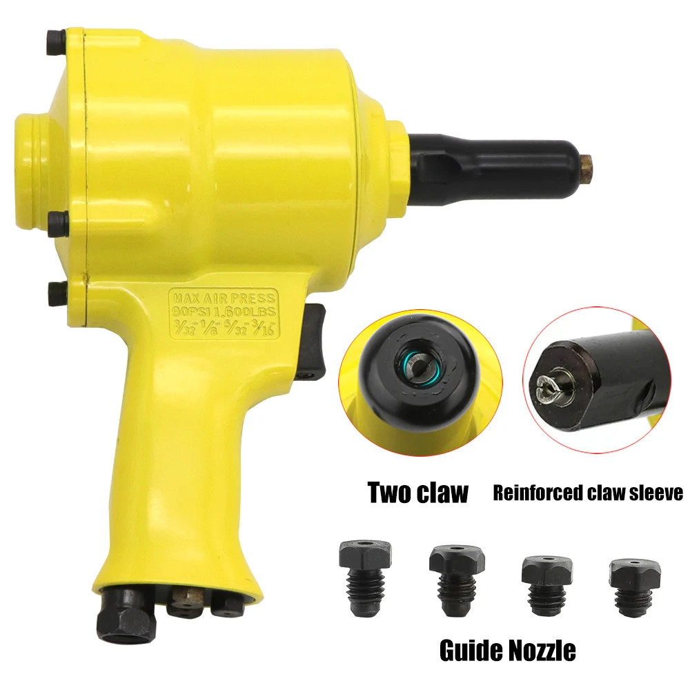 Green Air Hydraulic Riveter Tools Pop Pneumatic Rive Industrial Grade ...